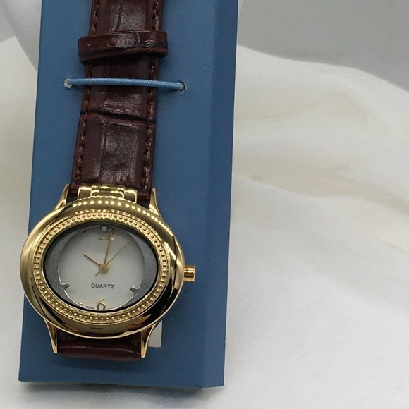 Avon | Jewelry | Avon Wrist Watch Quartz Japan Movt Stainless Steel ...